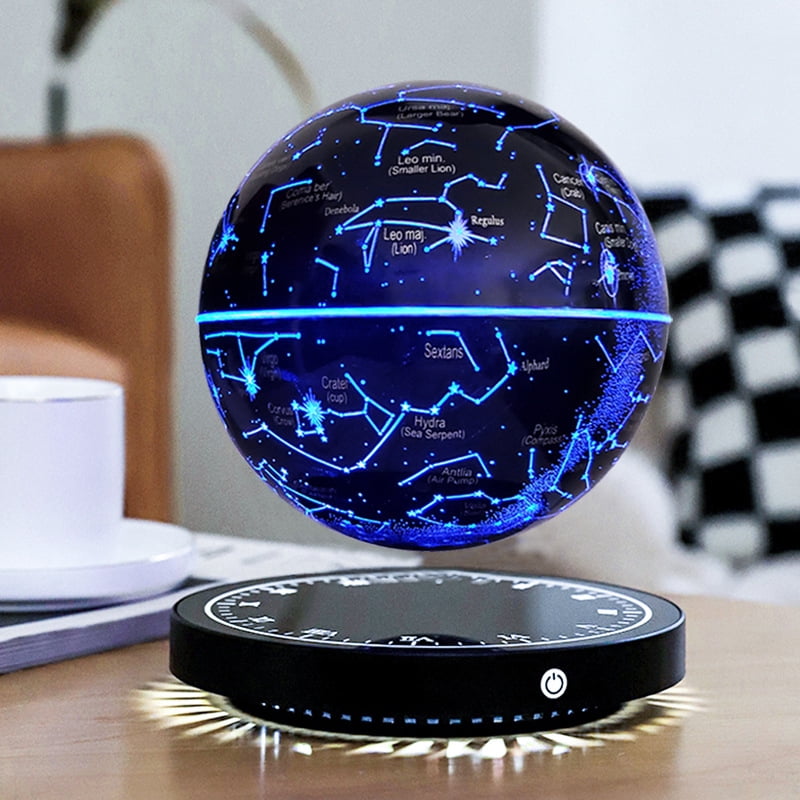 Levitating Star Globe Night Light – Magnetic Levitation Galaxy Lamp ...