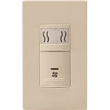 Leviton 008-IPHS5-1LT 120V Light Almond Humidity Sensor And Fan Control ...