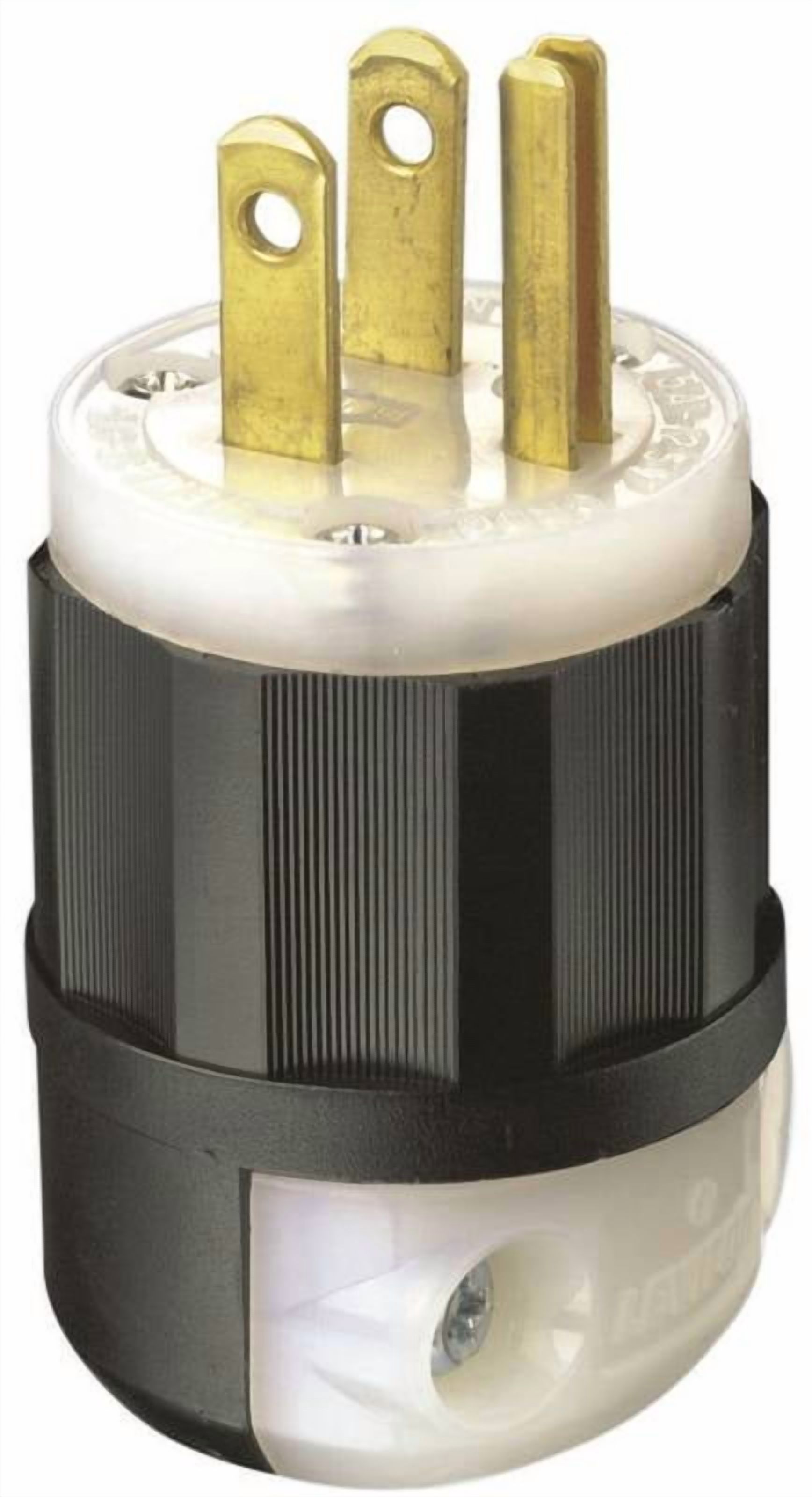 PLUG INDUST 2P 3W15A BLK WH - Walmart.com