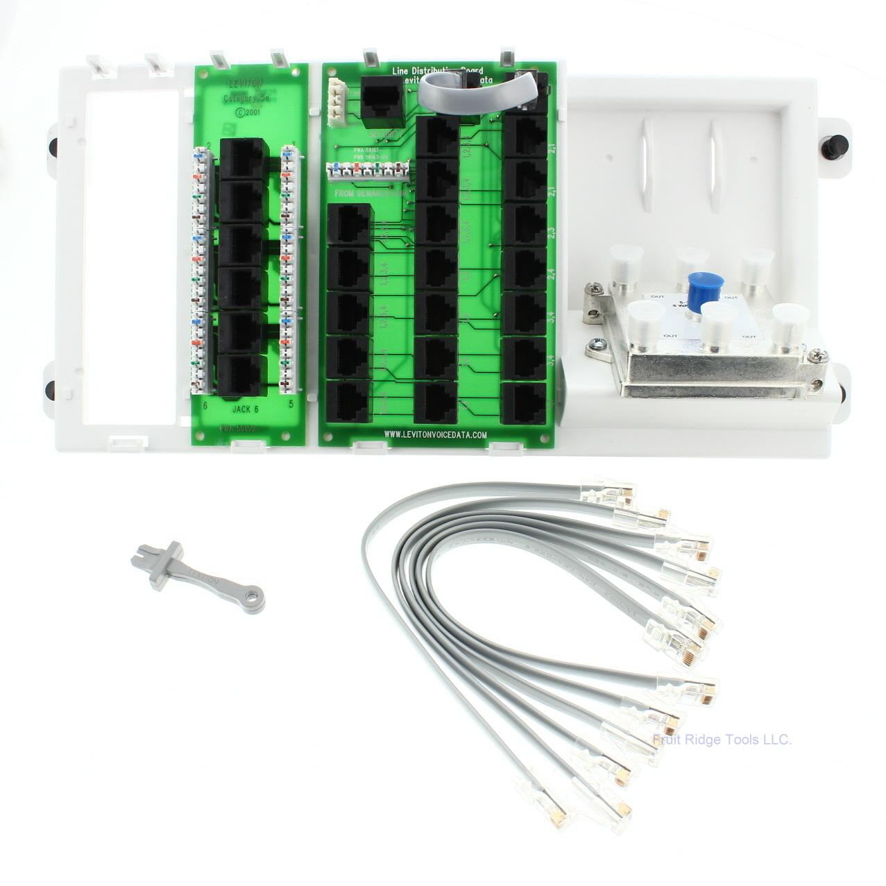 Leviton 035-47603-AHT Advanced Home Distribution Panel with Telephone ...