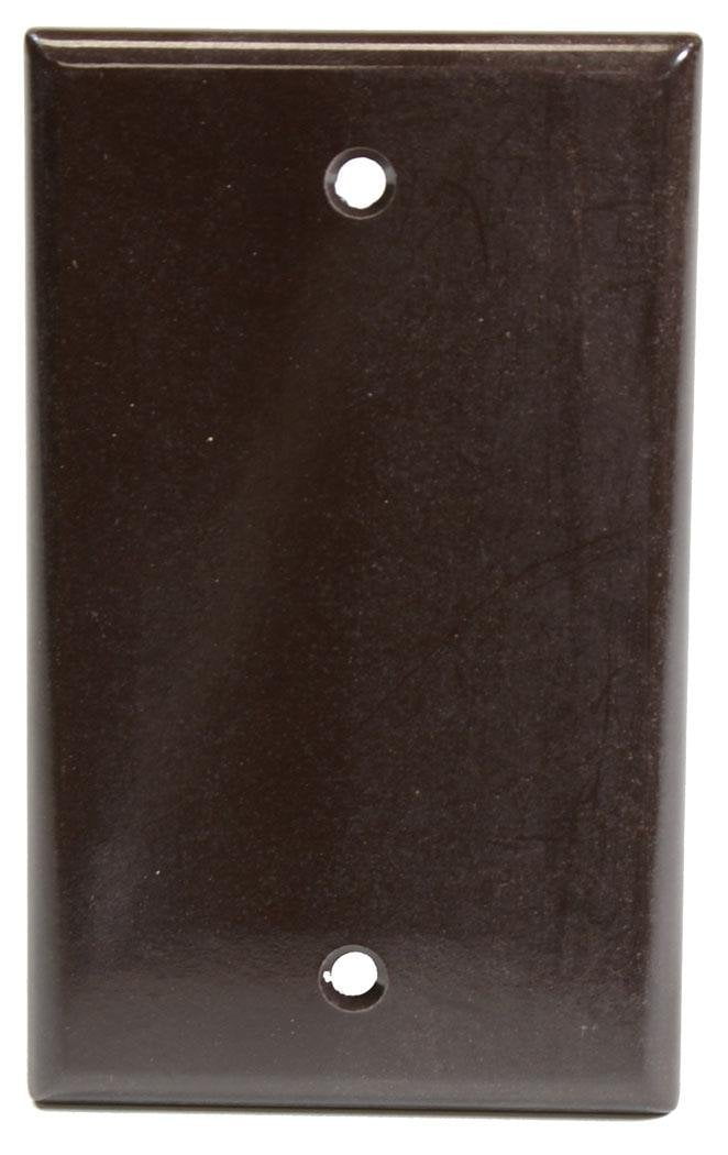Leviton 1 Gang Standard Plate Brown - Walmart.com