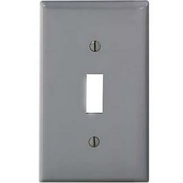 Leviton 1 Socket Commercial Grade Faceplate - Walmart.com