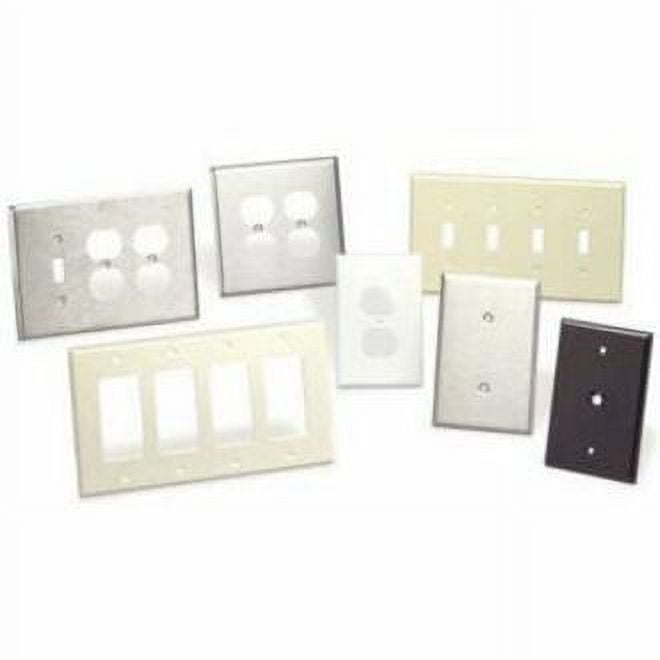 Leviton 1 Socket Commercial Grade Midway Faceplate - Walmart.com