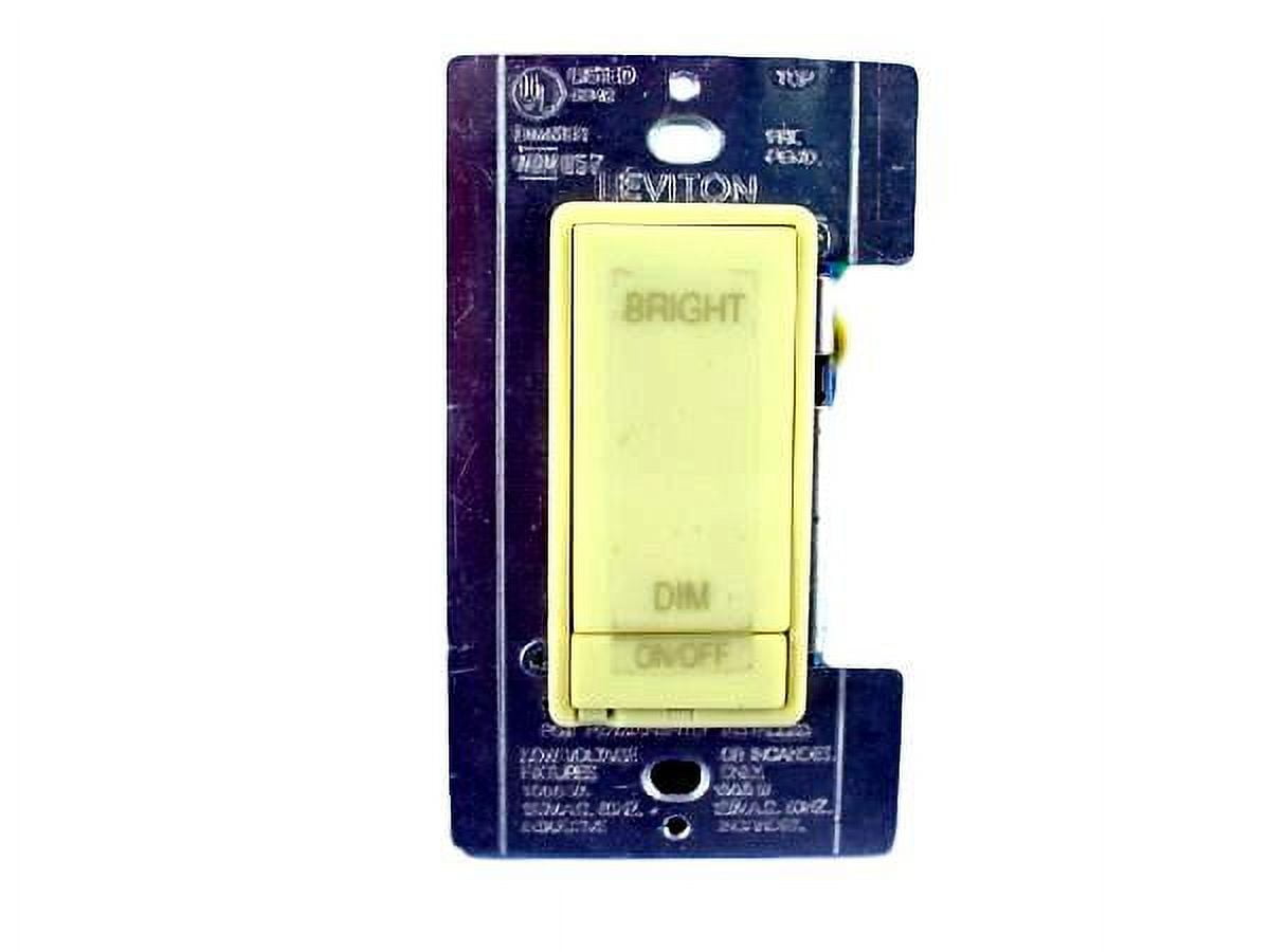Leviton 10000-PI MicroDim Multi-Location Remote (Slave) Dimmer Switch ...