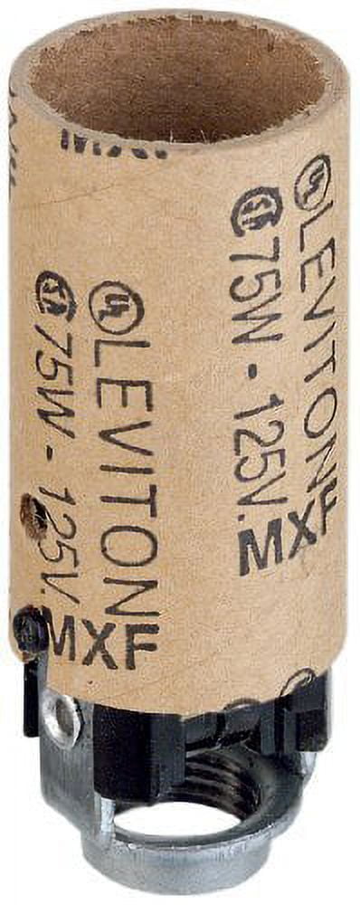 Leviton 10027 Candelabra Two-Leg Hickey Phenolic Light Socket - Walmart.com