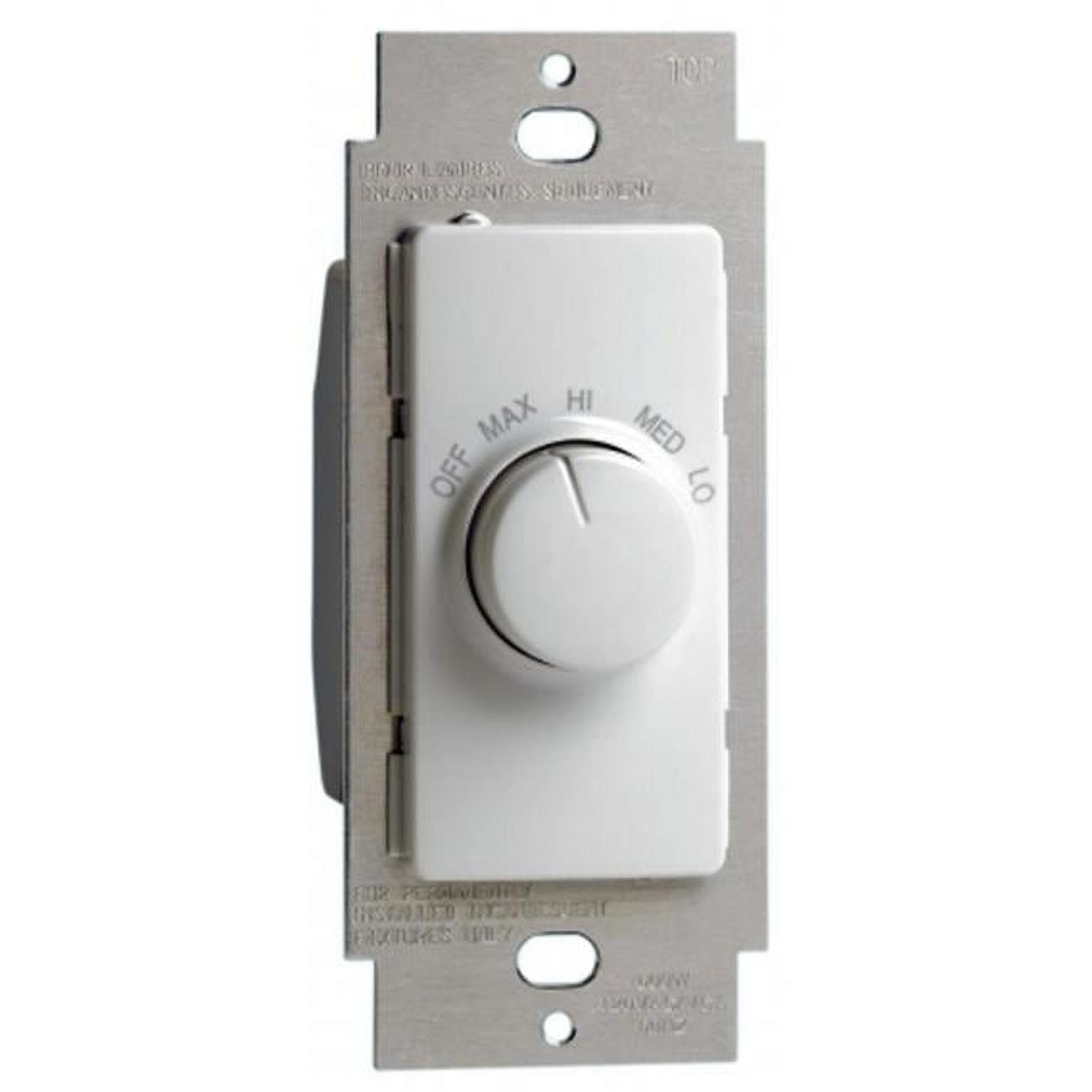 Leviton 101-Rtf01-10z Illumatech Quite Step Electro-Mechl Rotary Fan ...