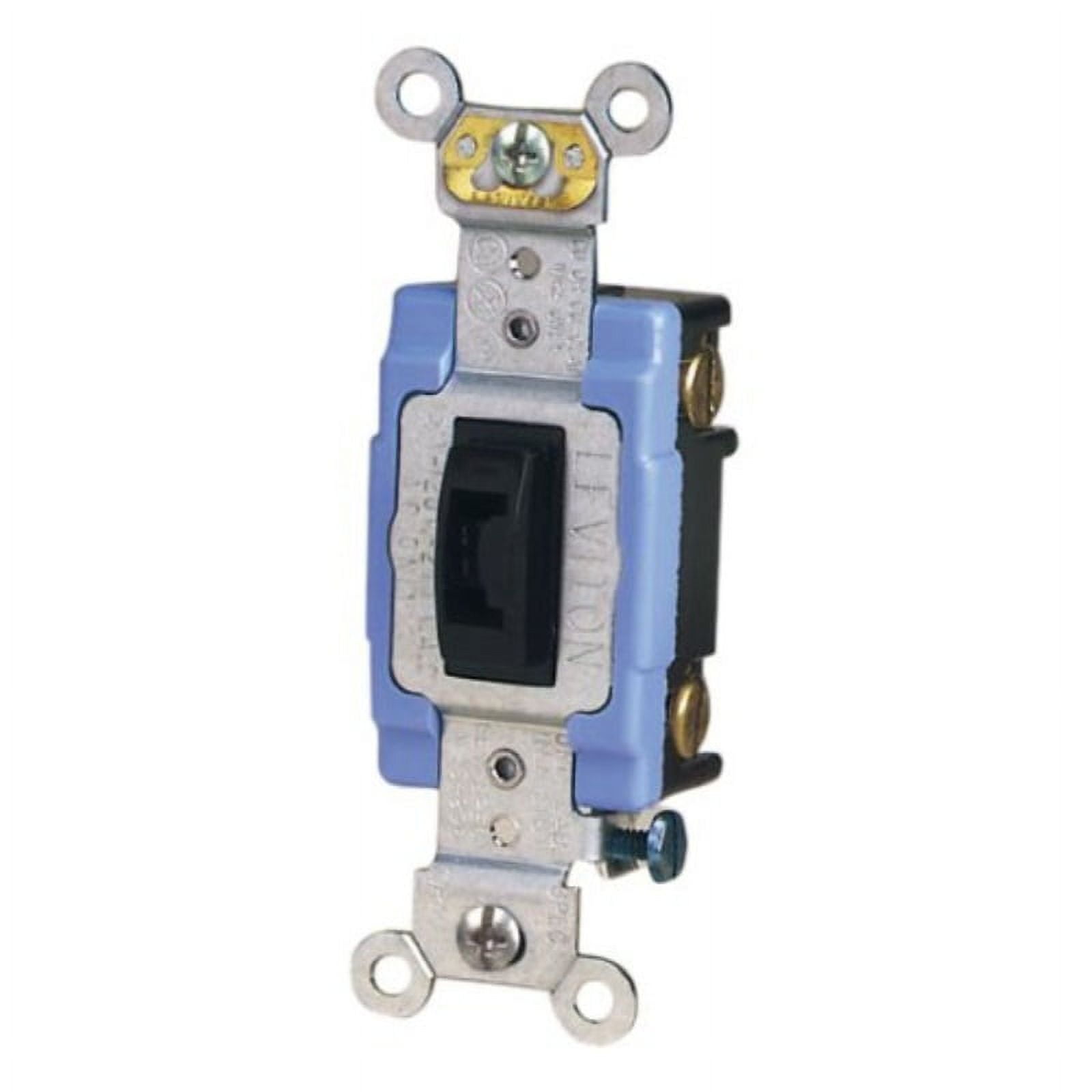 Leviton 1201-2L 15 Amp, 120/277 Volt, Toggle Locking Single-Pole AC ...