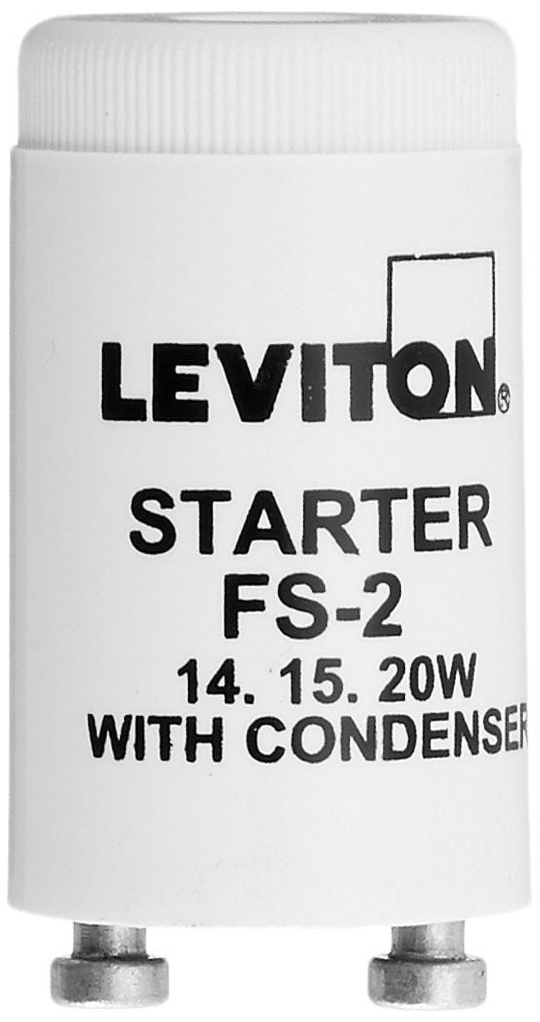 Leviton 12409 Fluorescent Lamp Starter - Walmart.com