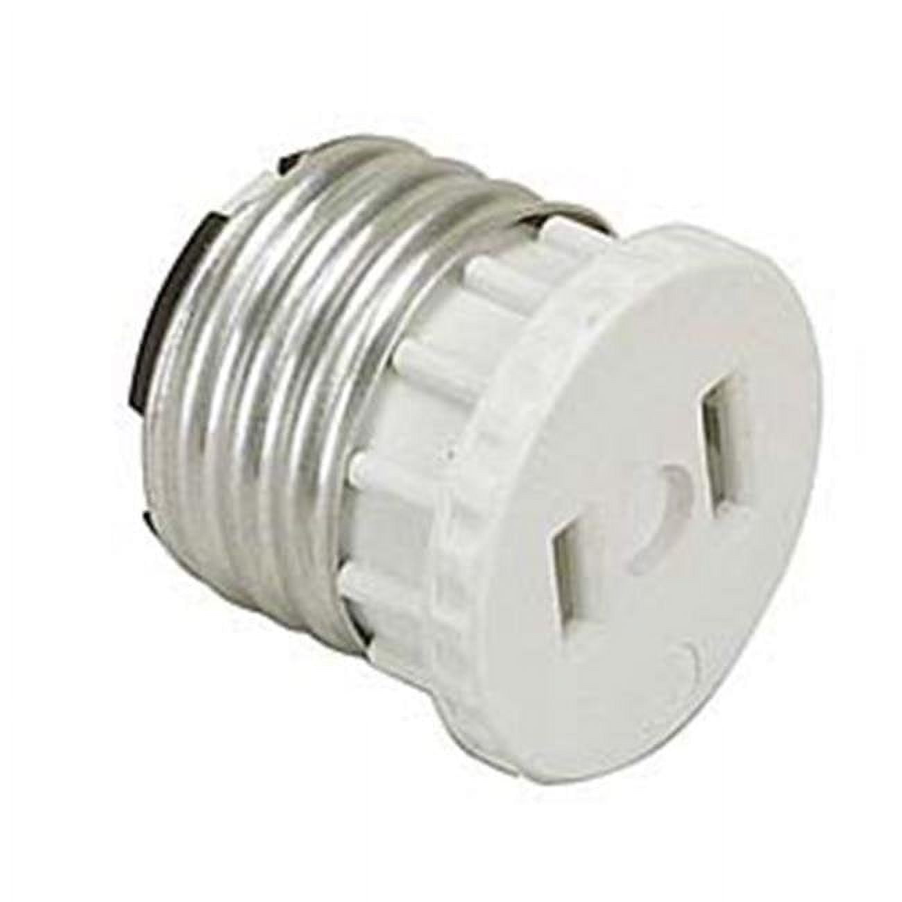 Leviton 125 15 Amp, 660 Watt, 125 Volt, 2-Pole, 2-Wire, Socket to ...
