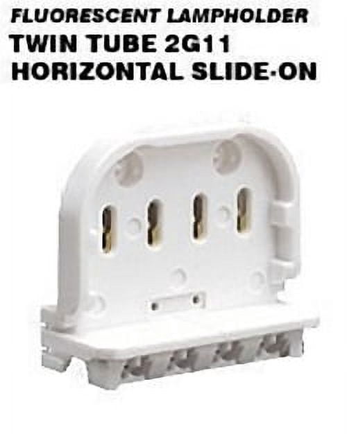 Leviton 13452 4-Pin 2G11 Long Twin Tube Fluorescent Lampholder (Pack of ...