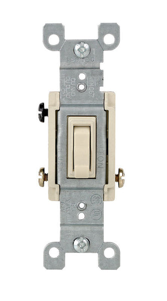 Leviton 15 amps Toggle Switch Ivory 1 pk (Pack of 10) - Walmart.com