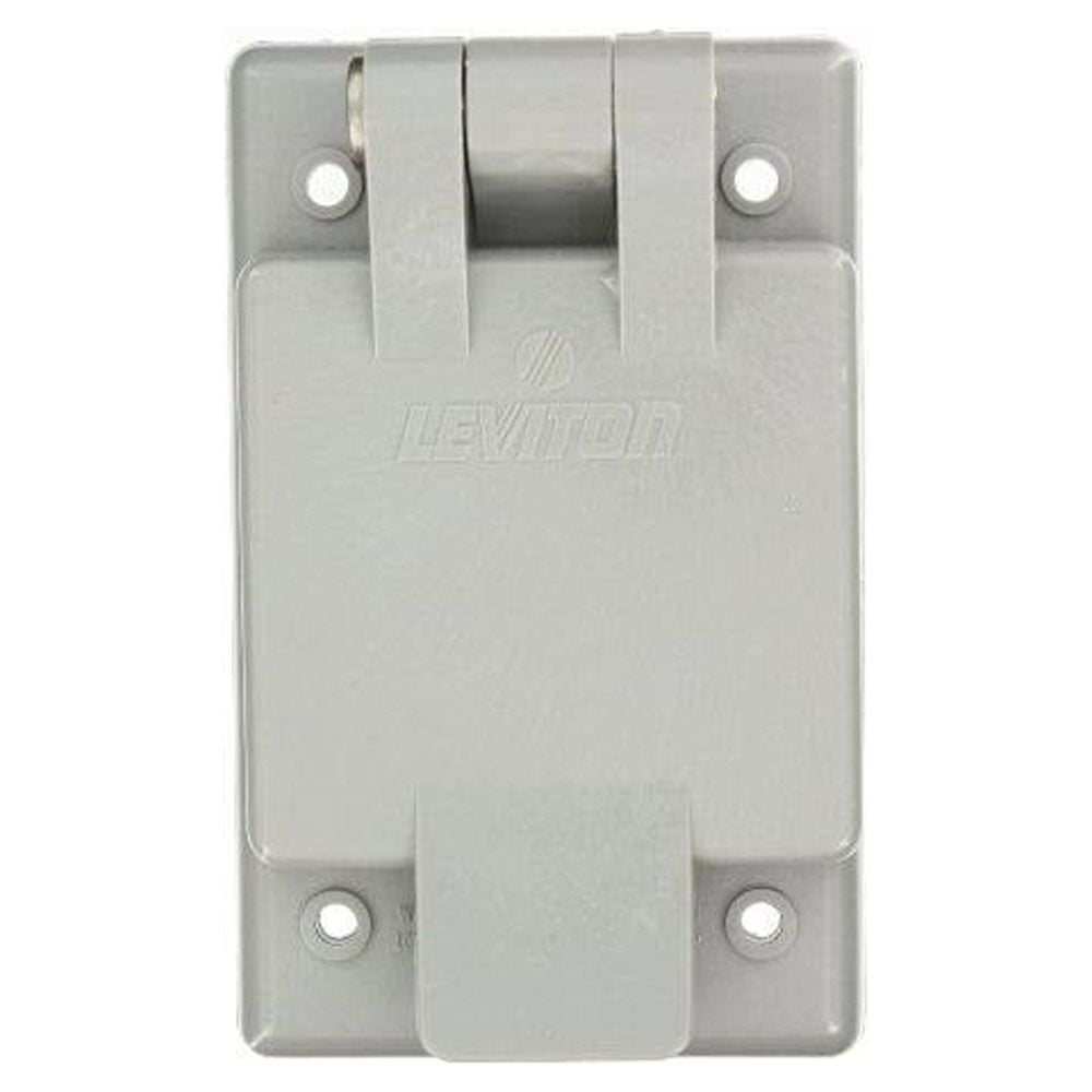 Leviton 15378-CWP 20 Amp, 125-Volt, Power Inlet Receptacle, Straight ...