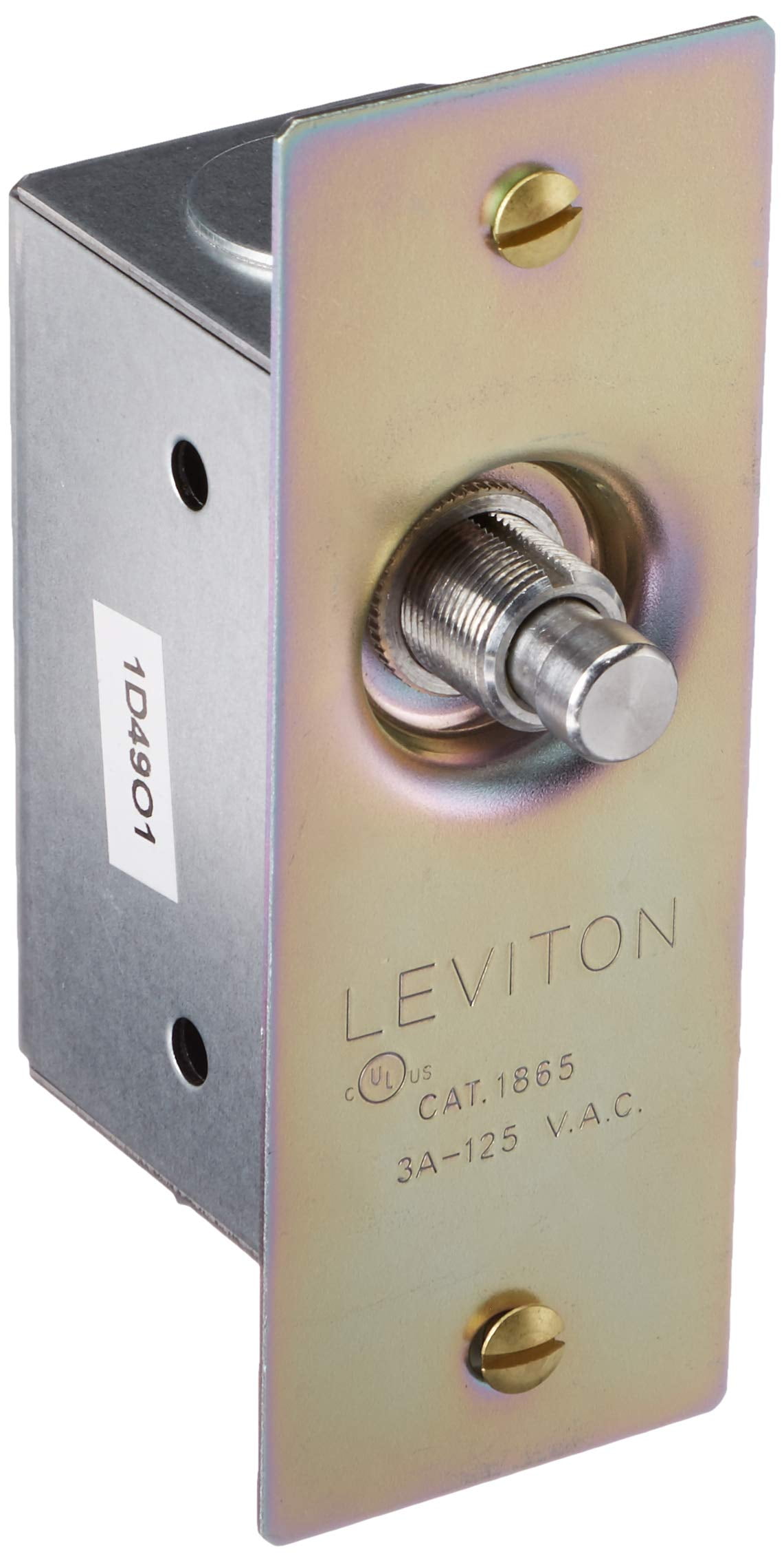 Leviton 1865 3 Amp, 125 Volt, Single-Pole, Doorjamb with Jamb Box ...