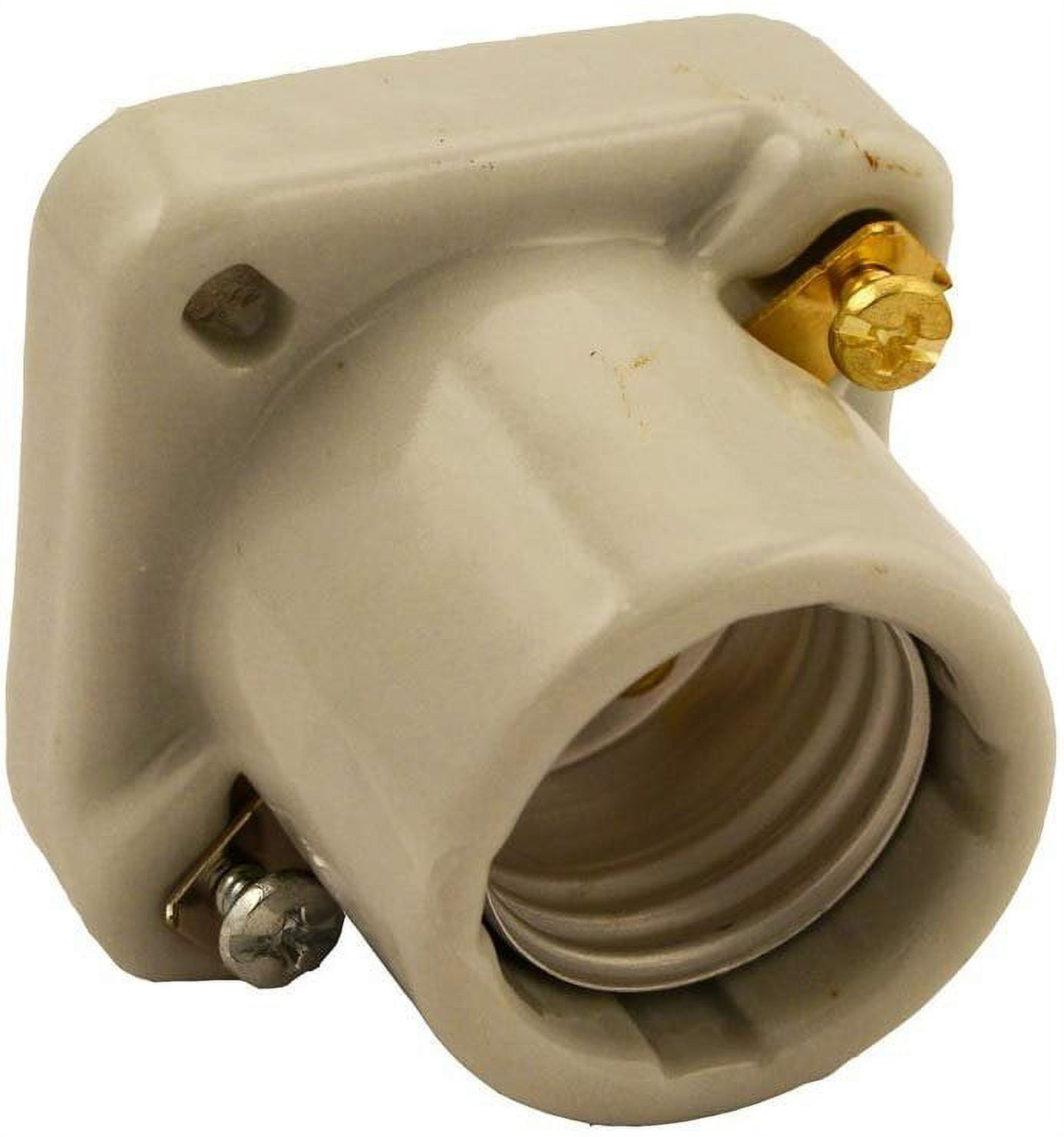 Leviton 19062 002-000 1-Circuit 1-Piece Keyless Lamp Holder, 660 W ...