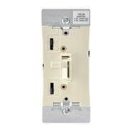 Lutron DVCL-153P-WH-3 White Diva CFL, LED, Halogen, And Incandescent ...