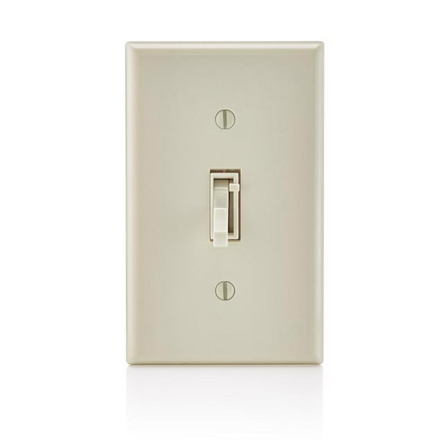 Leviton Incandescent/Halogen/LED/CFL Light Almond Slide Dimmer Switch ...