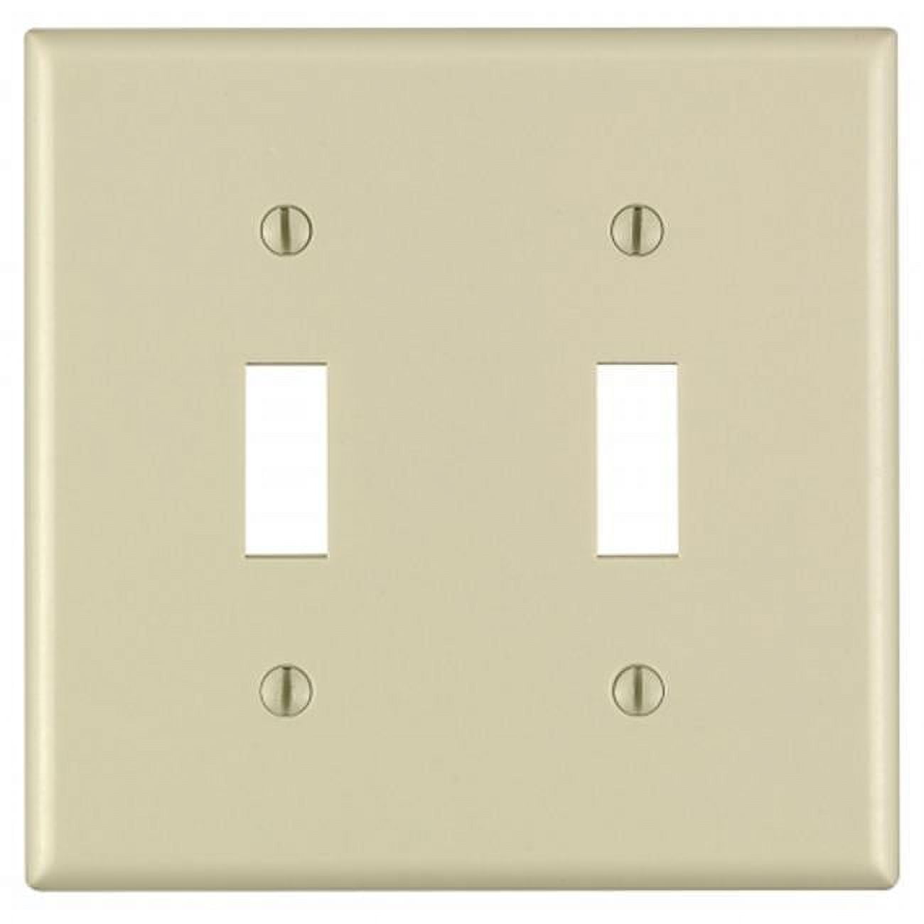 Leviton 2 Socket Commercial Grade Faceplate - Walmart.com