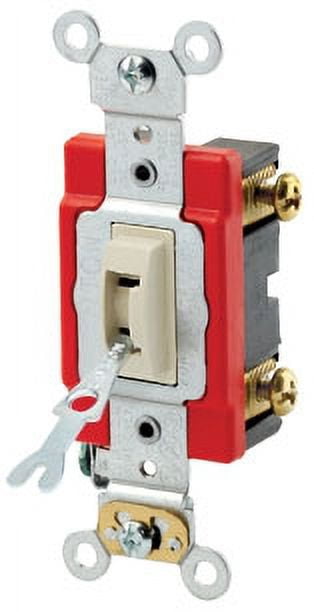 Leviton 20-Amp Toggle Switch 1221-2IL, Ivory - Walmart.com