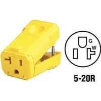 Leviton 20A 125V 3-Wire 2-Pole Python Cord Connector - Walmart.com