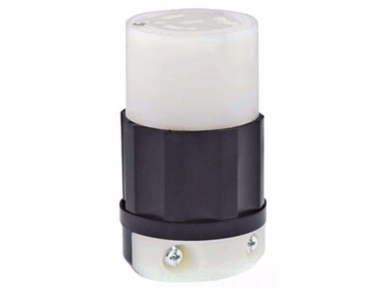 Leviton 2333 20 Amp, 277 Volt, NEMA L7-20R, 2P, 3W, Locking Connector ...