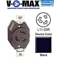 Leviton 279-S00 Single-Flush Range Receptacle - Walmart.com