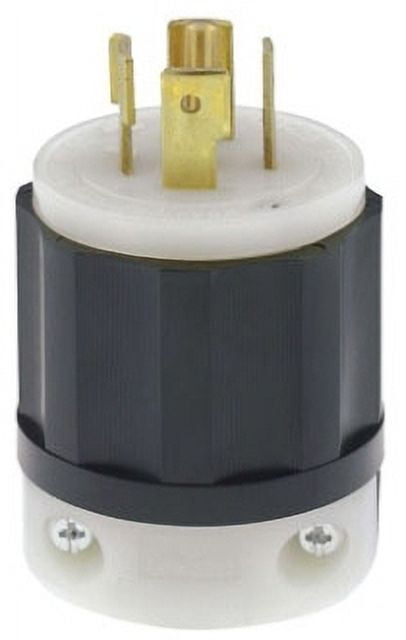 Leviton 2511 20 Amp, 120/208 Volt 3PY, NEMA L21-20P, 4P, 5W, Locking ...