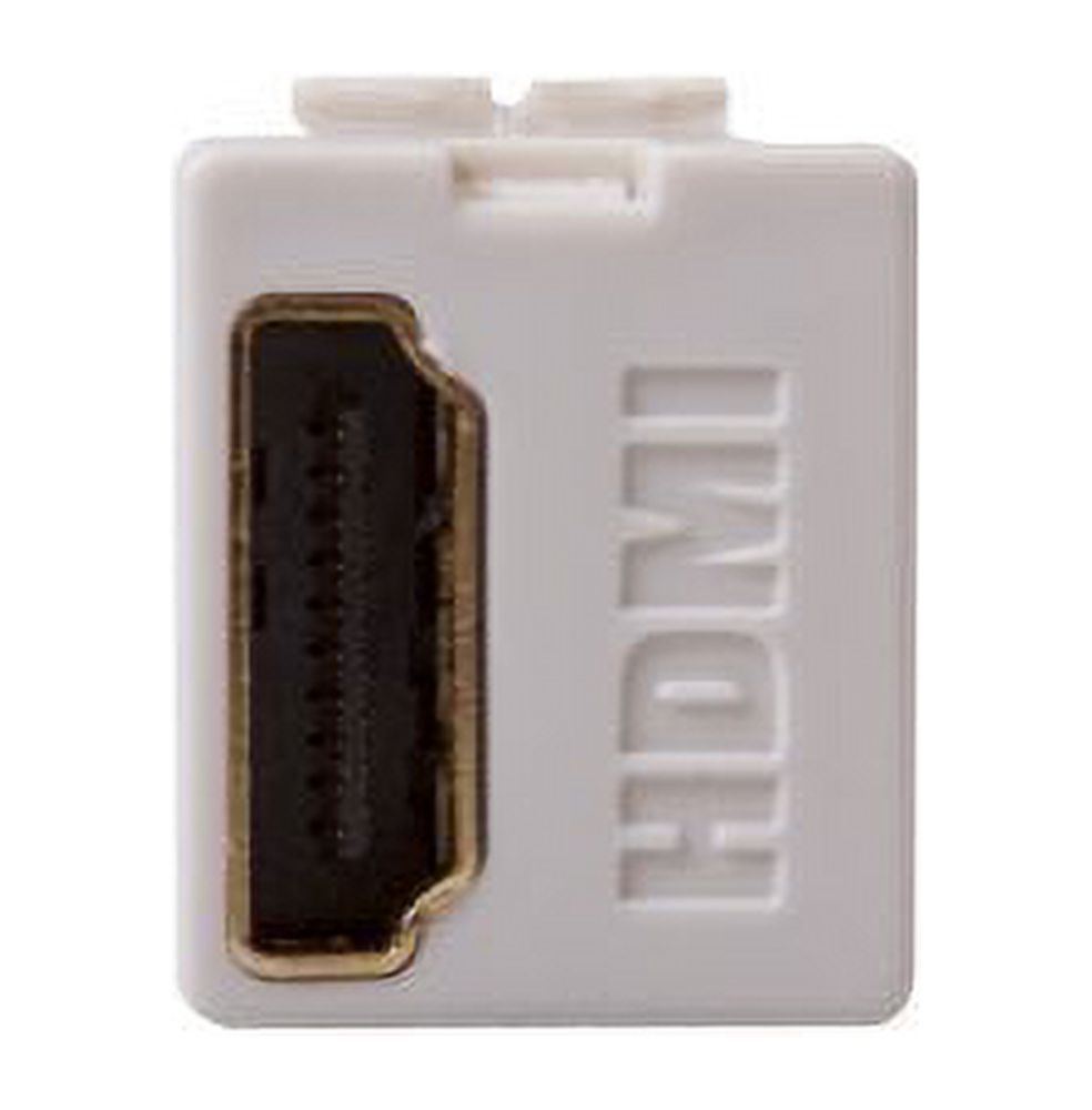 Leviton 40834-I Feed Through, QuickPort HDMI Connector, Ivory - Walmart.com