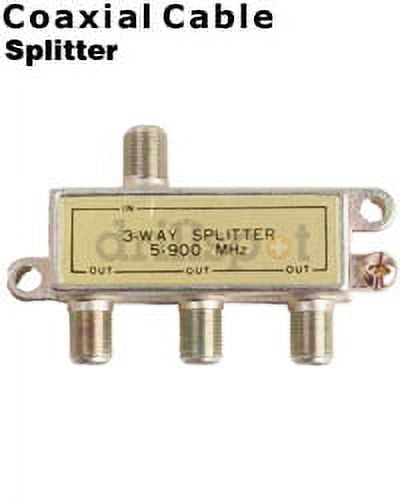 Leviton 40987-3 Three Way Splitter - Walmart Business Supplies