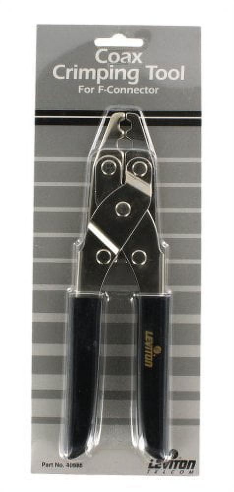 Leviton 40988 Coaxial Crimping Tool for Coaxial Connectors - Walmart.com