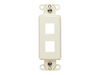 Leviton 41642-G QuickPort Decora Insert, 2-Port, Gray - Walmart.com