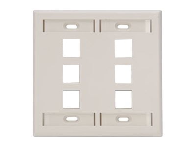 QUICKPORT WLLPLT W/ID WINDOW DUALGANG 6PORT LT ALM - Walmart.com