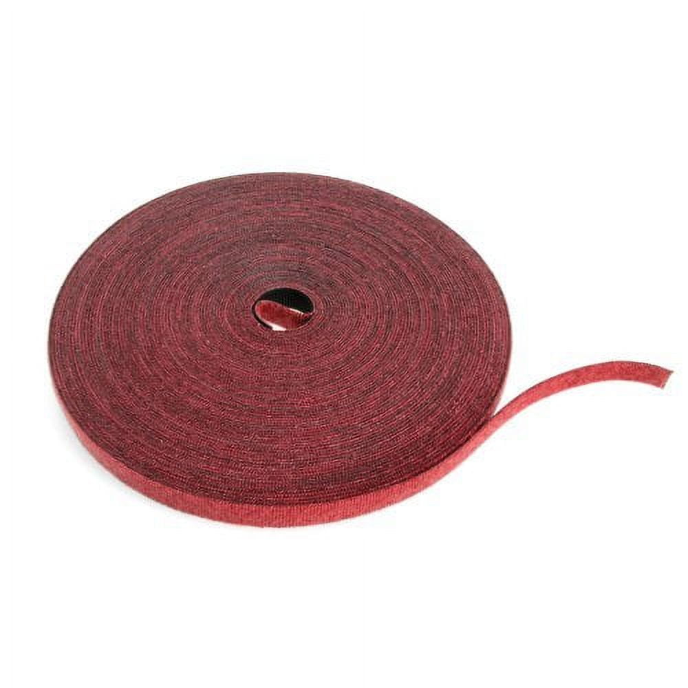 Leviton 43115-75P 75' Velcro Bulk Roll, Maroon - Walmart.com