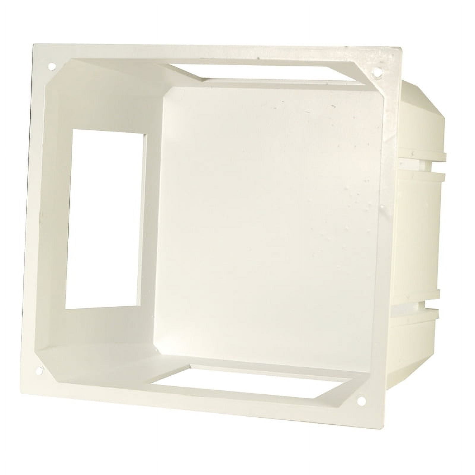 Leviton 47617-REB Recessed Entertainment Box Includes Low Profile Frame ...