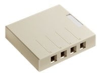 Leviton QuickPort Surface Mount Housing for Shielded Connectors ...