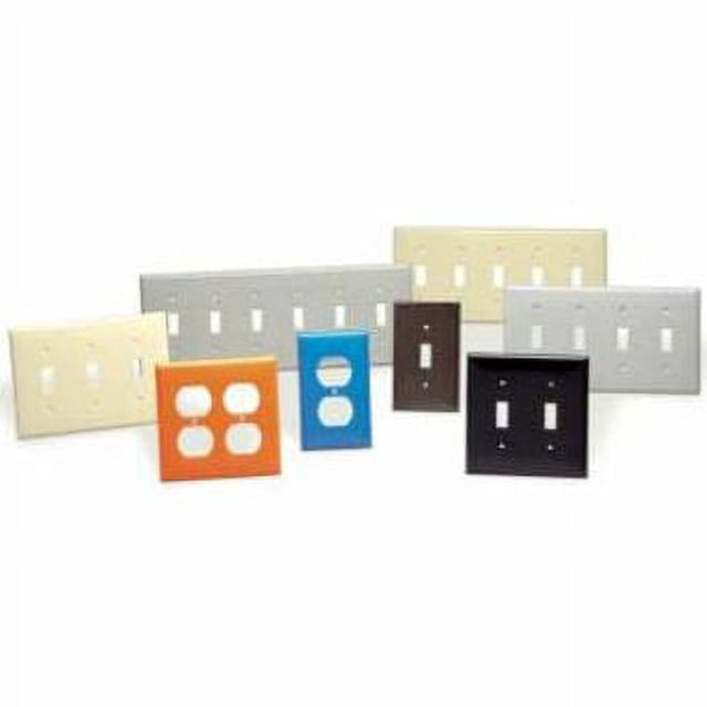 Leviton 5 Socket Commercial Grade Faceplate - Walmart.com