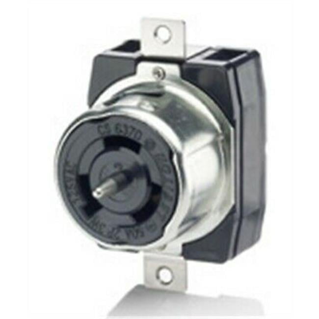 Leviton 50 Amp Industrial Grade Locking Receptacle - Walmart.com