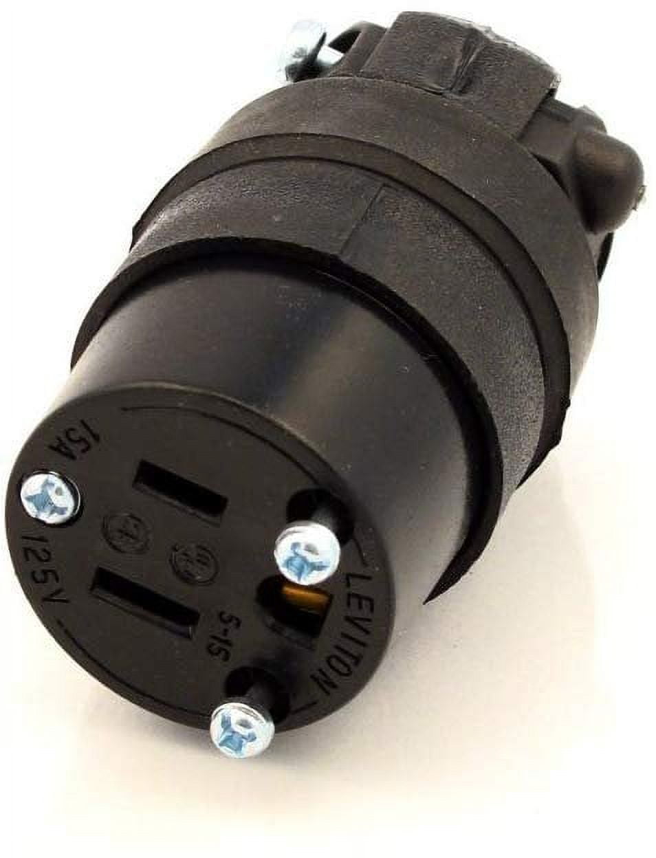 Leviton 515CR, 10 Pack, Black - Walmart.com