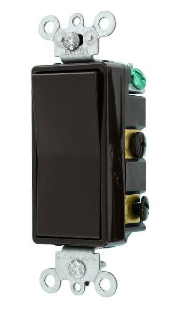 Leviton 5604-2 15-Amp 120/277-Volt Residential Grade Decora Rocker 4 ...
