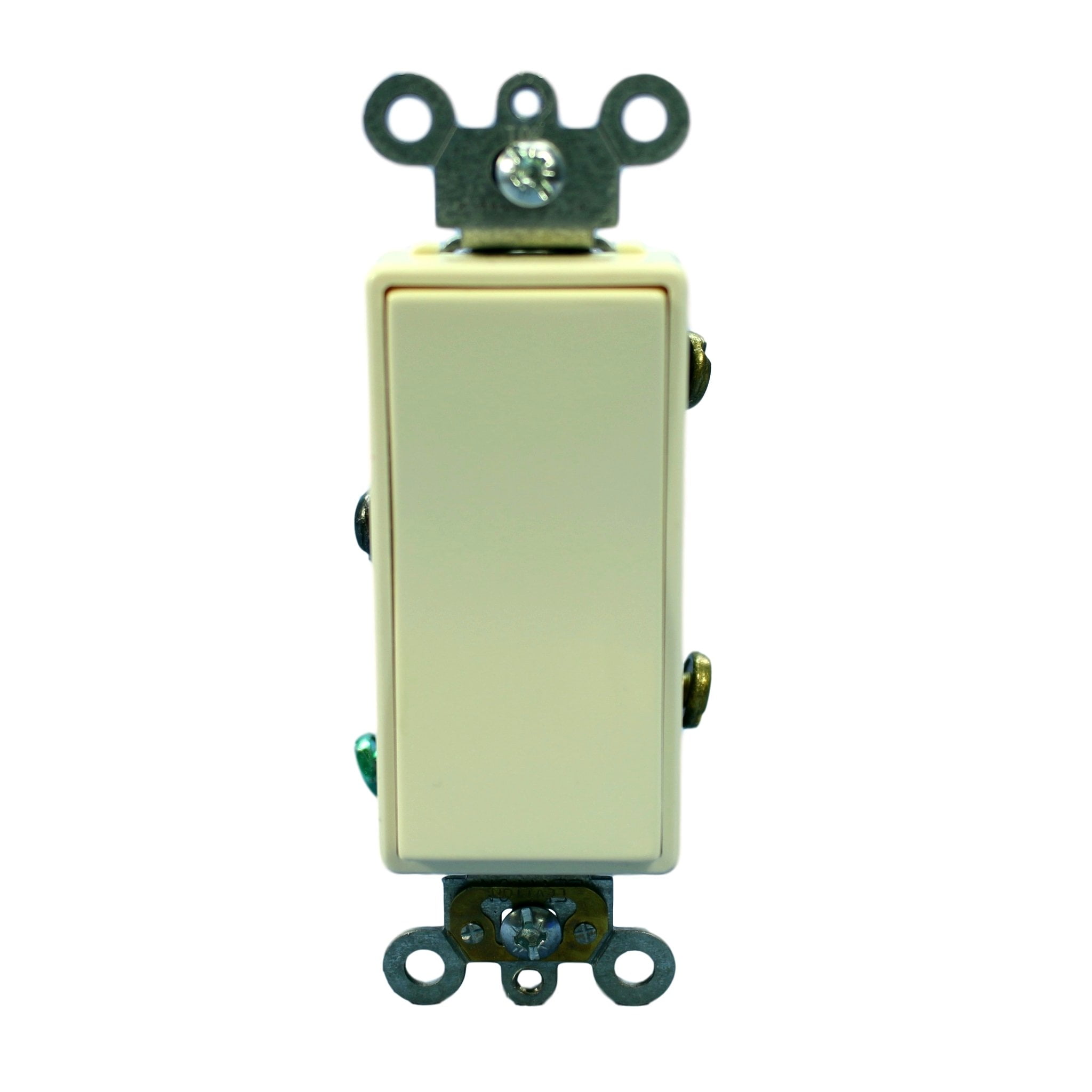 Leviton 5693-2A Almond Decora Plus Three Way Rocker Light Switch 15A ...