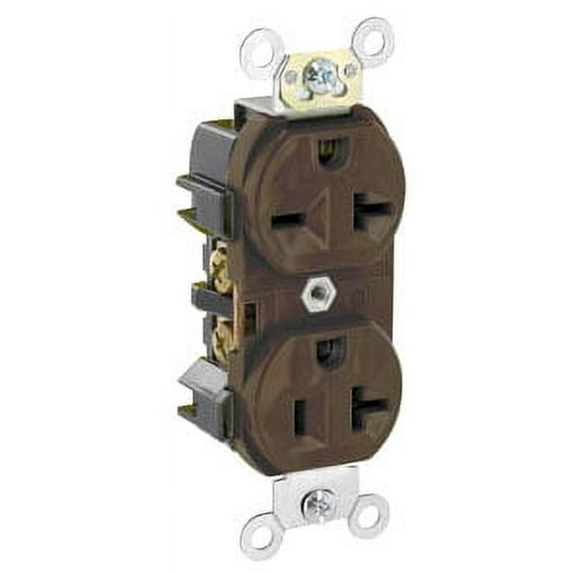 Leviton 5844 Duplex Receptacle Dual Voltage Commercial Grade 5-20R_6 ...