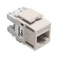 Leviton 5G110-RT5 Category 5e Plus QuickPort Snap-In Connector - Light Almond - Walmart.com