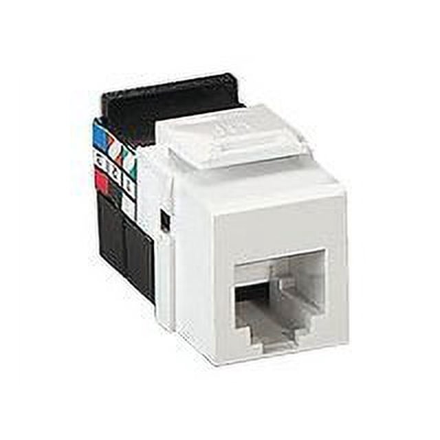 Leviton 6-Conductor USOC Keystone Jack - 41106-RY6 - Walmart Business ...