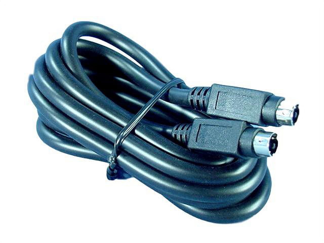 Leviton 6 Ft S-Video Cord Cable Super VHS SVHS Male To Male C5853-6 ...