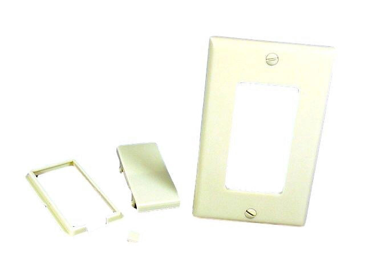 Leviton 6081-I Ivory Color Change Conversion Kit for Decora Dimmer ...