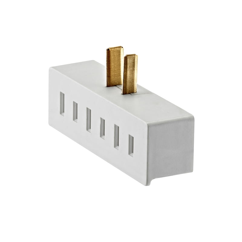 Leviton 65-W Polarized 3 Outlets Outlet Adapter - Walmart Business Supplies