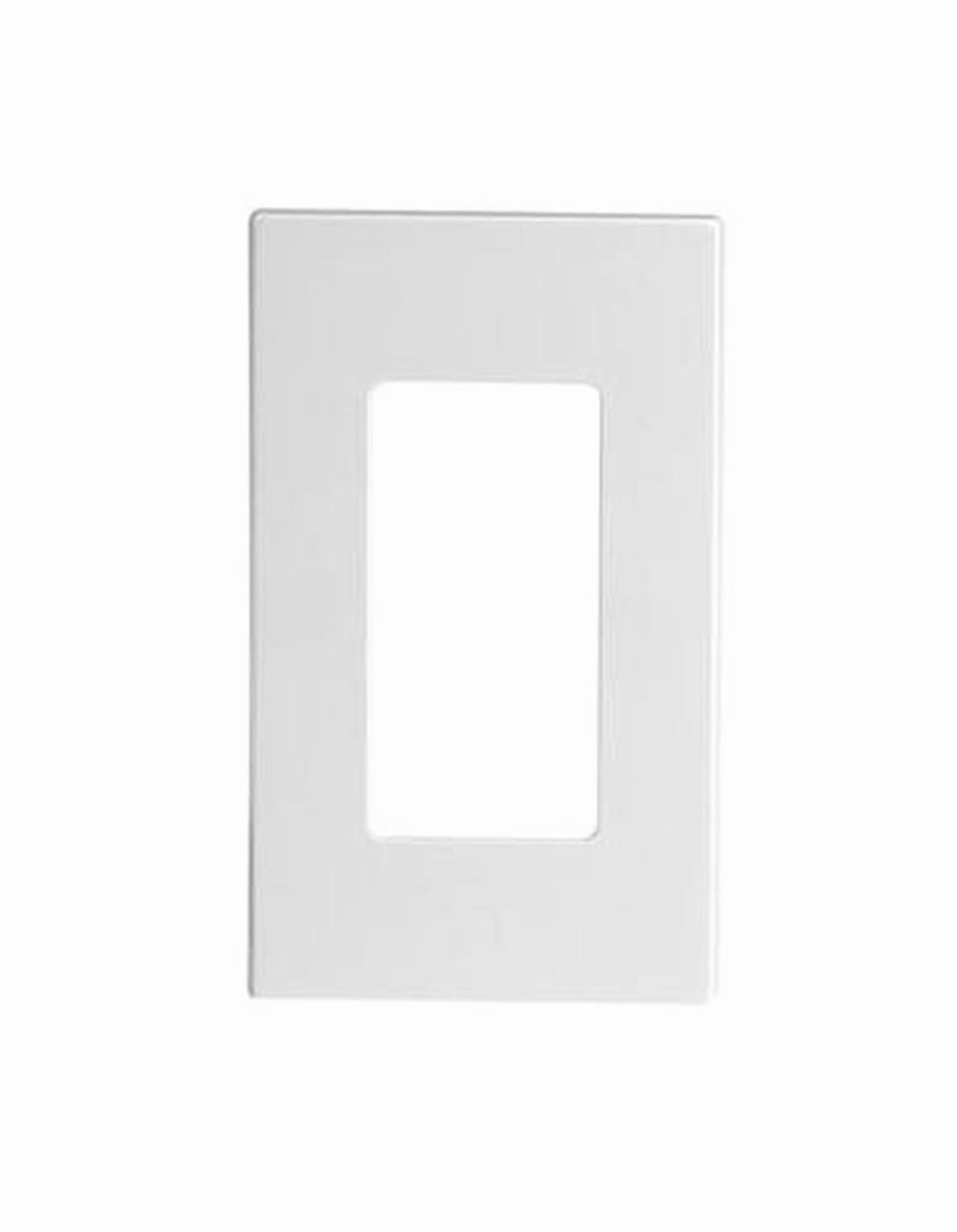 20-pack Leviton Decora Plus 1-Gang Screwless Wall Plate - Snap-On Mount ...