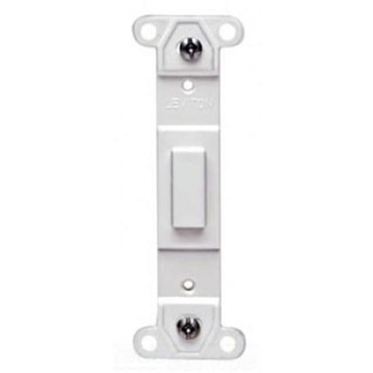 Leviton 80700-00I Toggle Plastic Adapter Plate, Blank Toggle No Hole ...