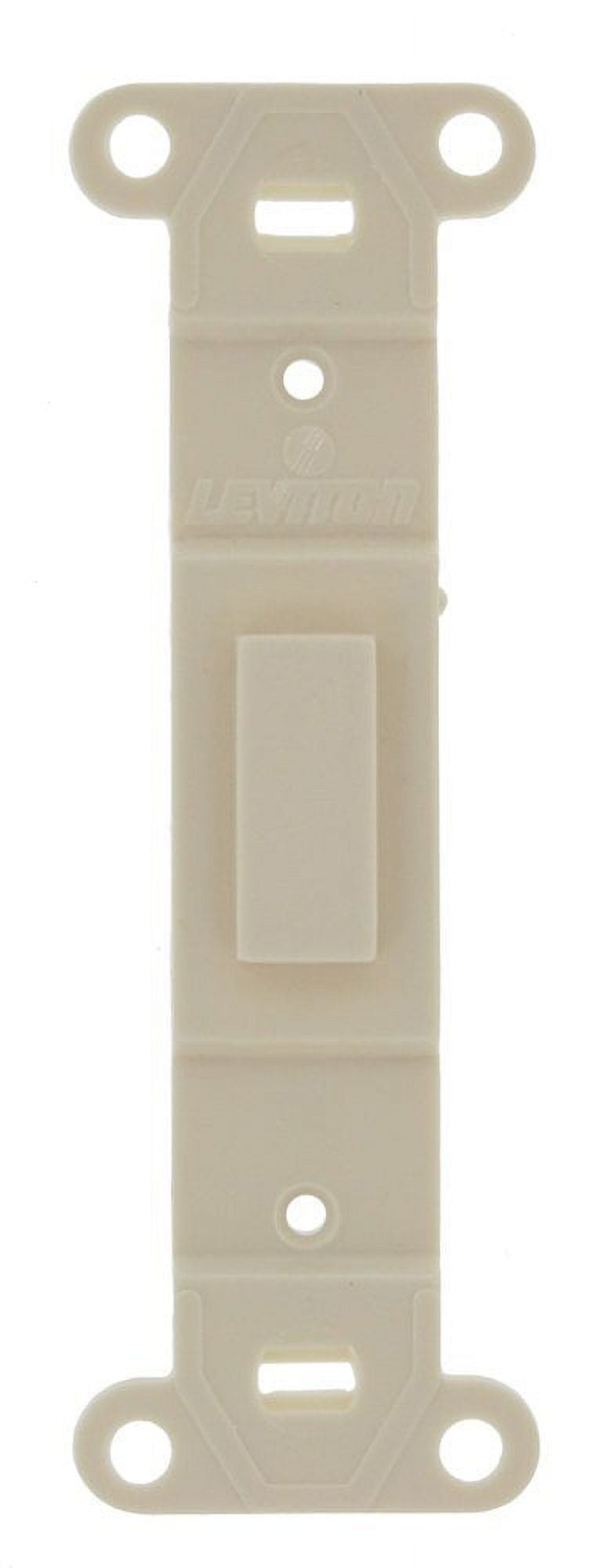 Leviton 80700-T Plastic Wallplate Adapter - Light Almond - Walmart.com