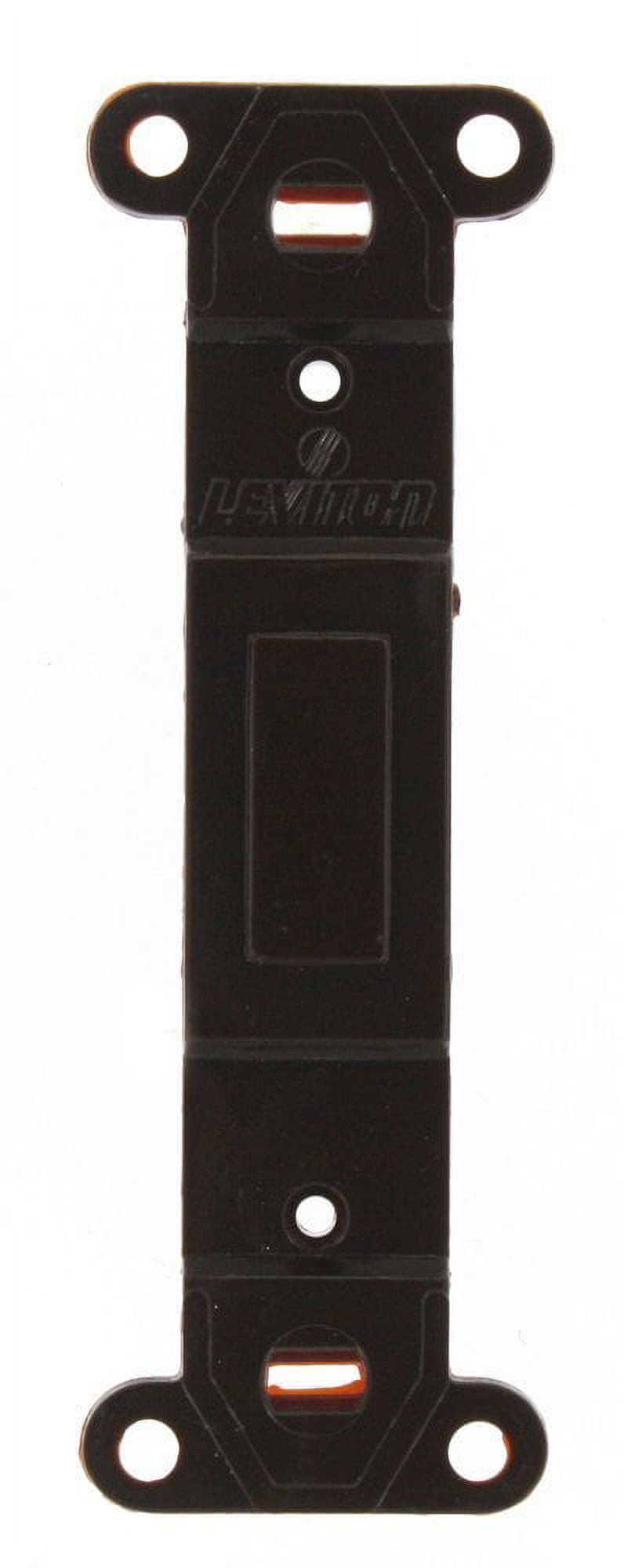 Leviton 80700 Toggle Plastic adapter plate, Blank Toggle No Hole, Brown ...