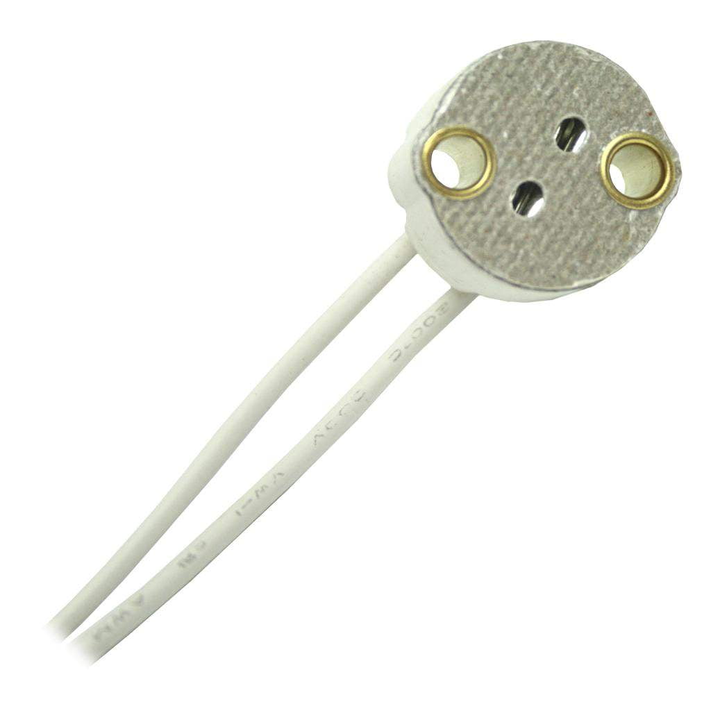 Leviton 83352 - Halogen Miniature Bi-Pin Socket (80054) - Walmart.com